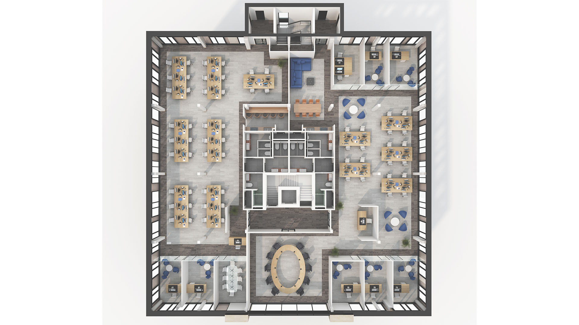 Hotel Reception Floor Plan