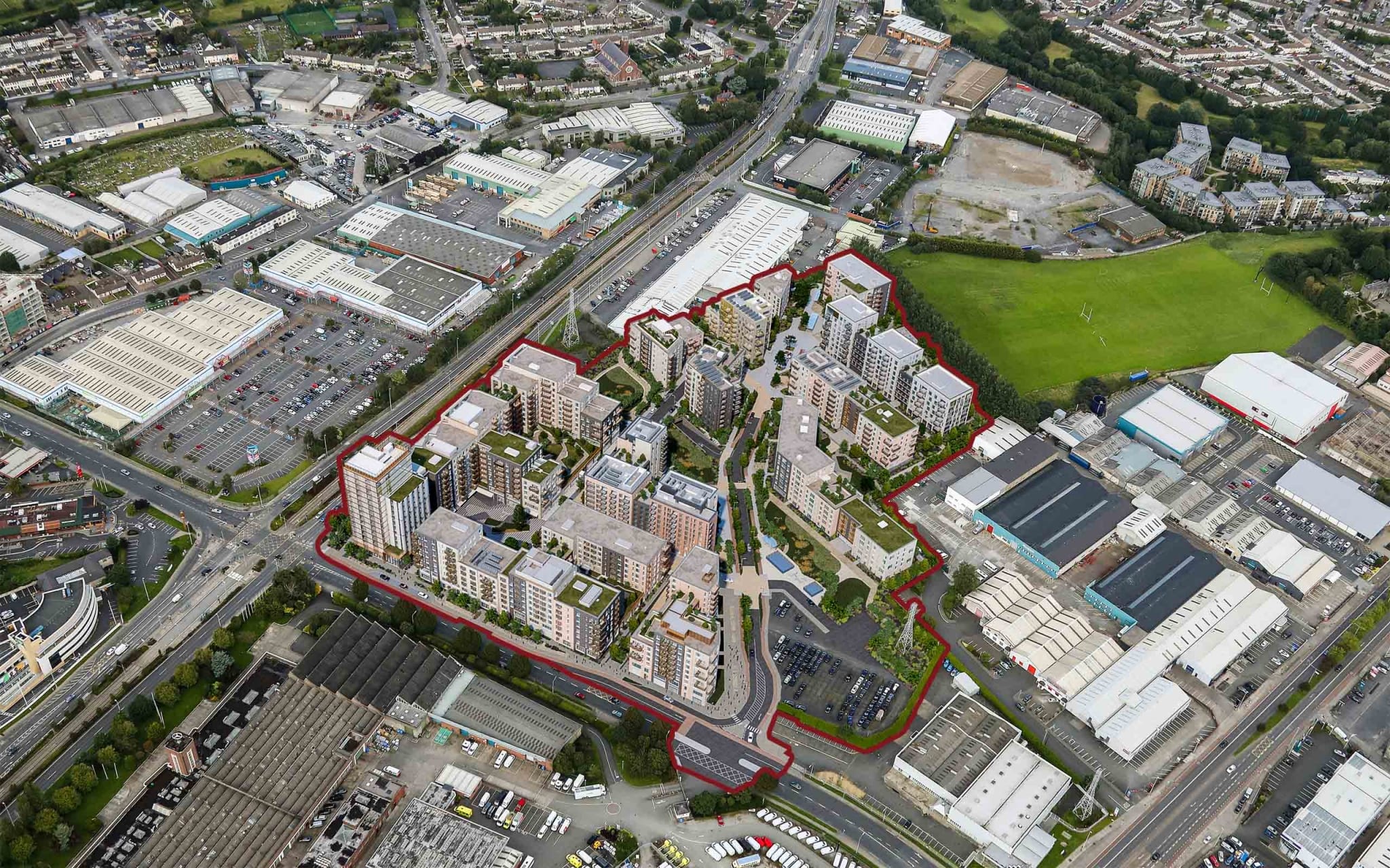 Green Light: 1,137 Homes on Dublin’s Naas Road