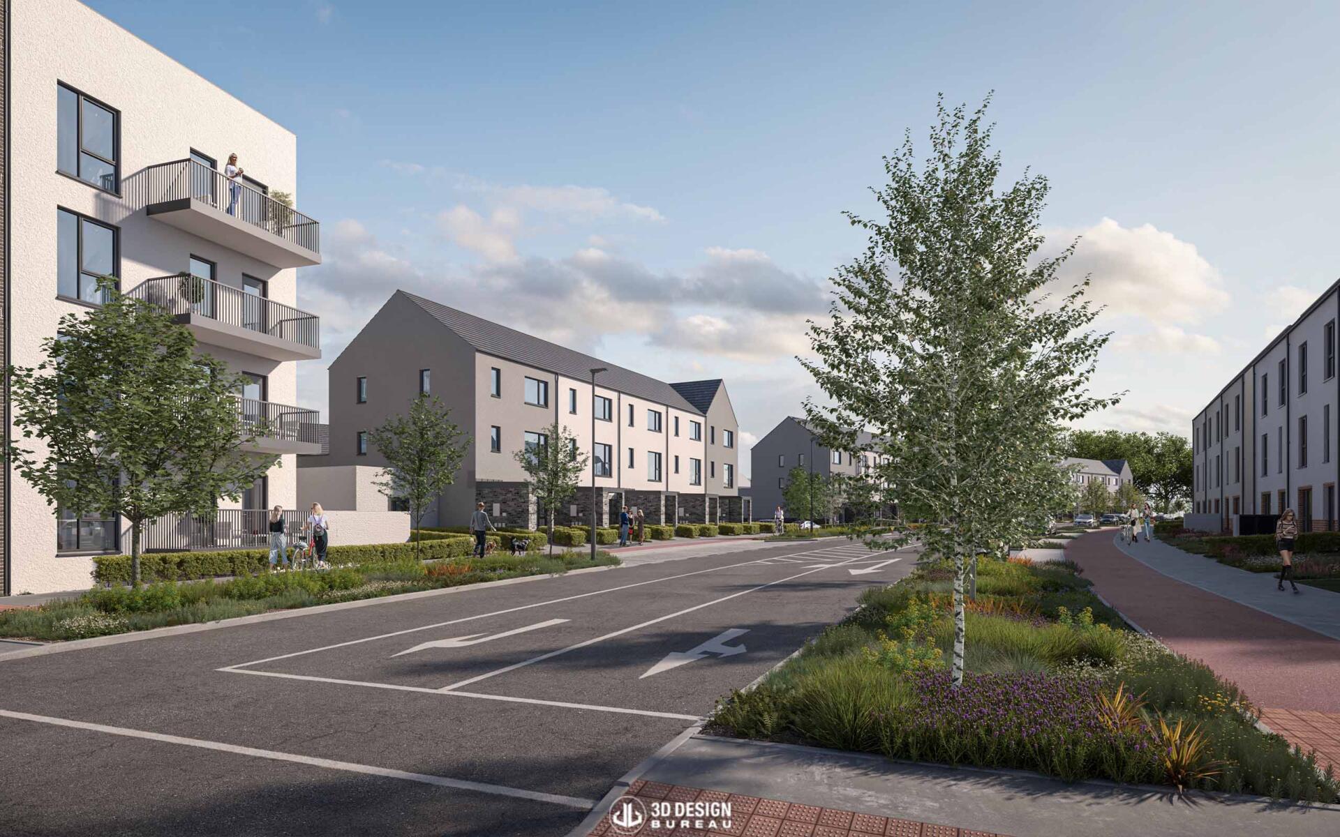 Project news! Quintain's new 205-unit SDZ in Adamstown