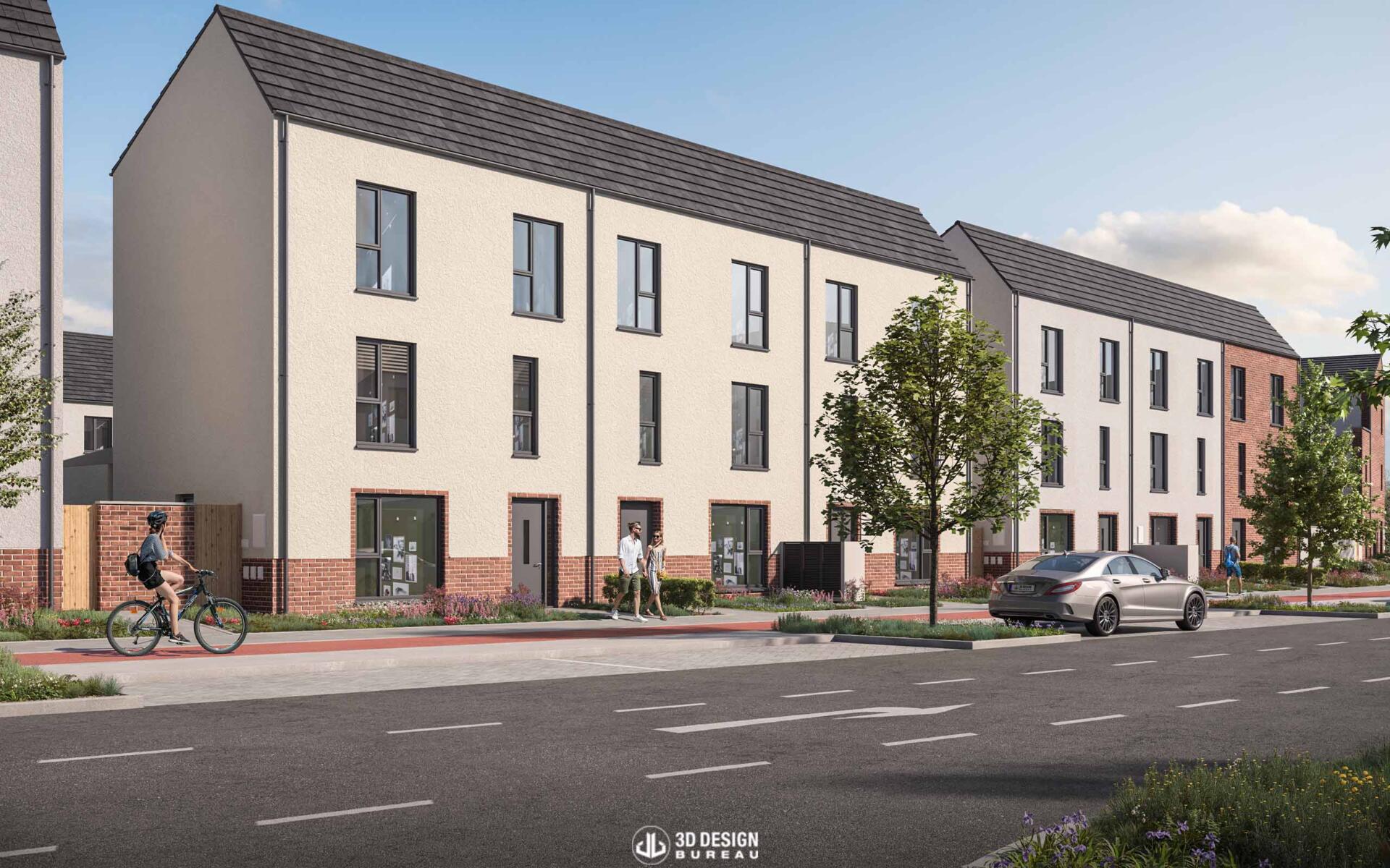 Project news! Quintain's new 205-unit SDZ in Adamstown