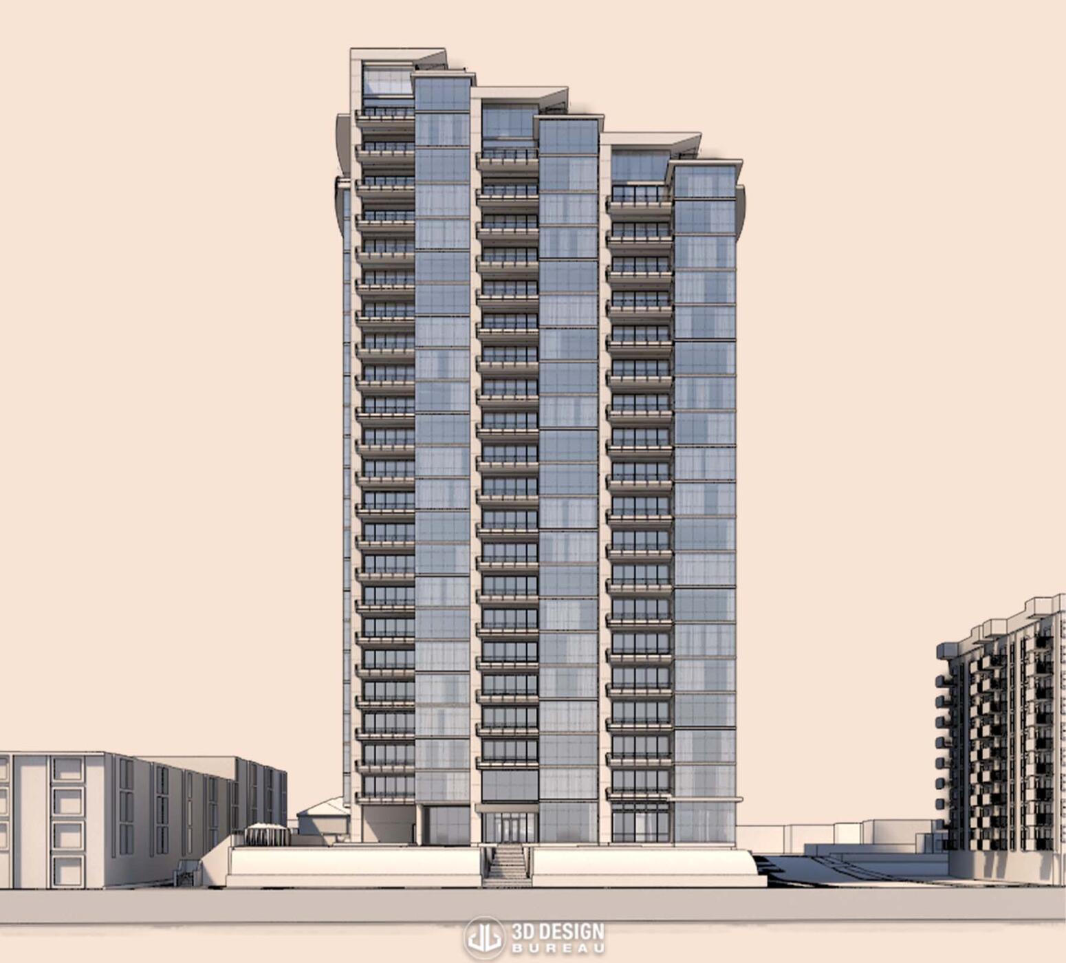 The Modern: Architectural CGI's for the project in Florida