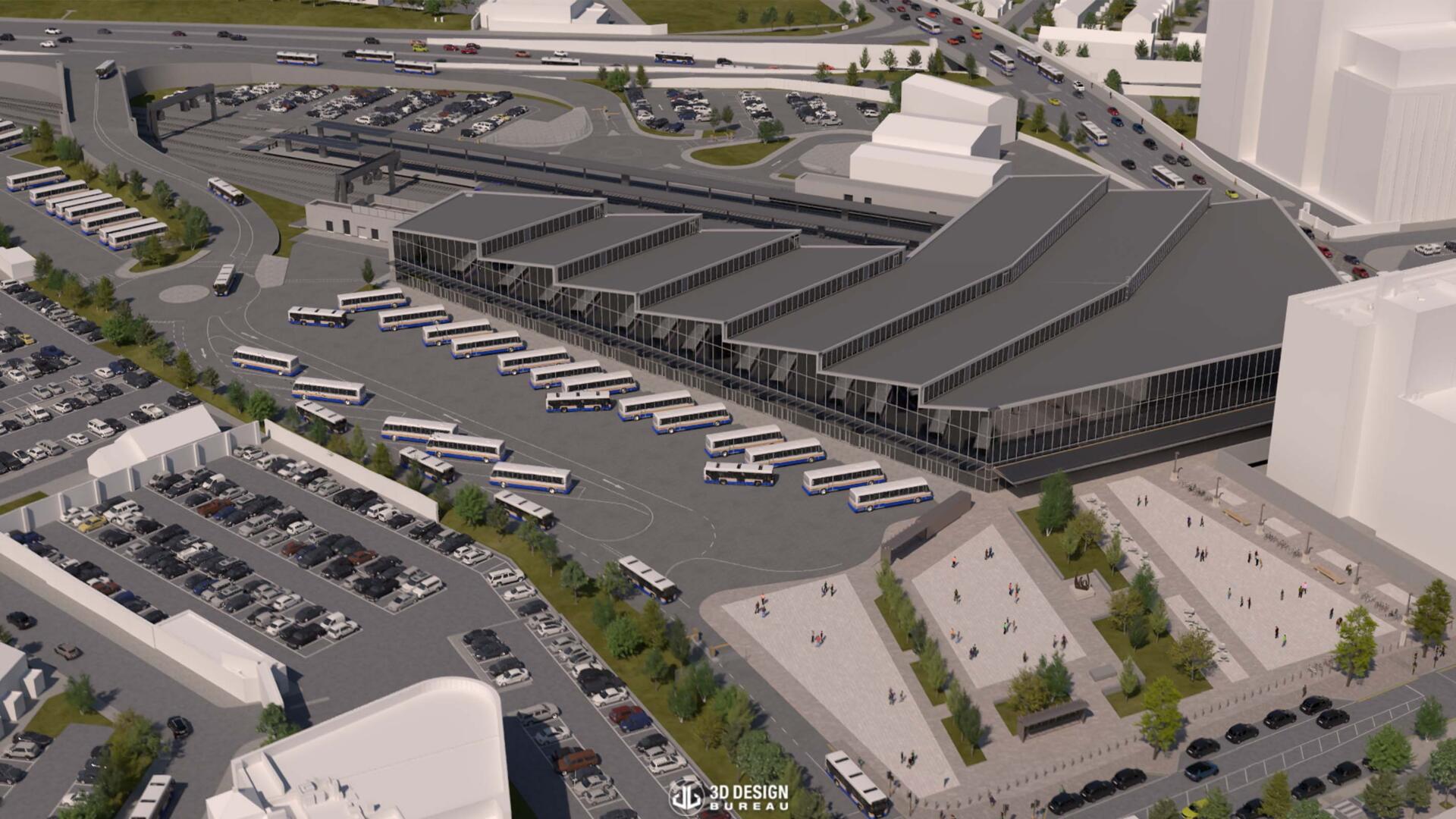 Belfast Grand Central Station: Architectural Animation