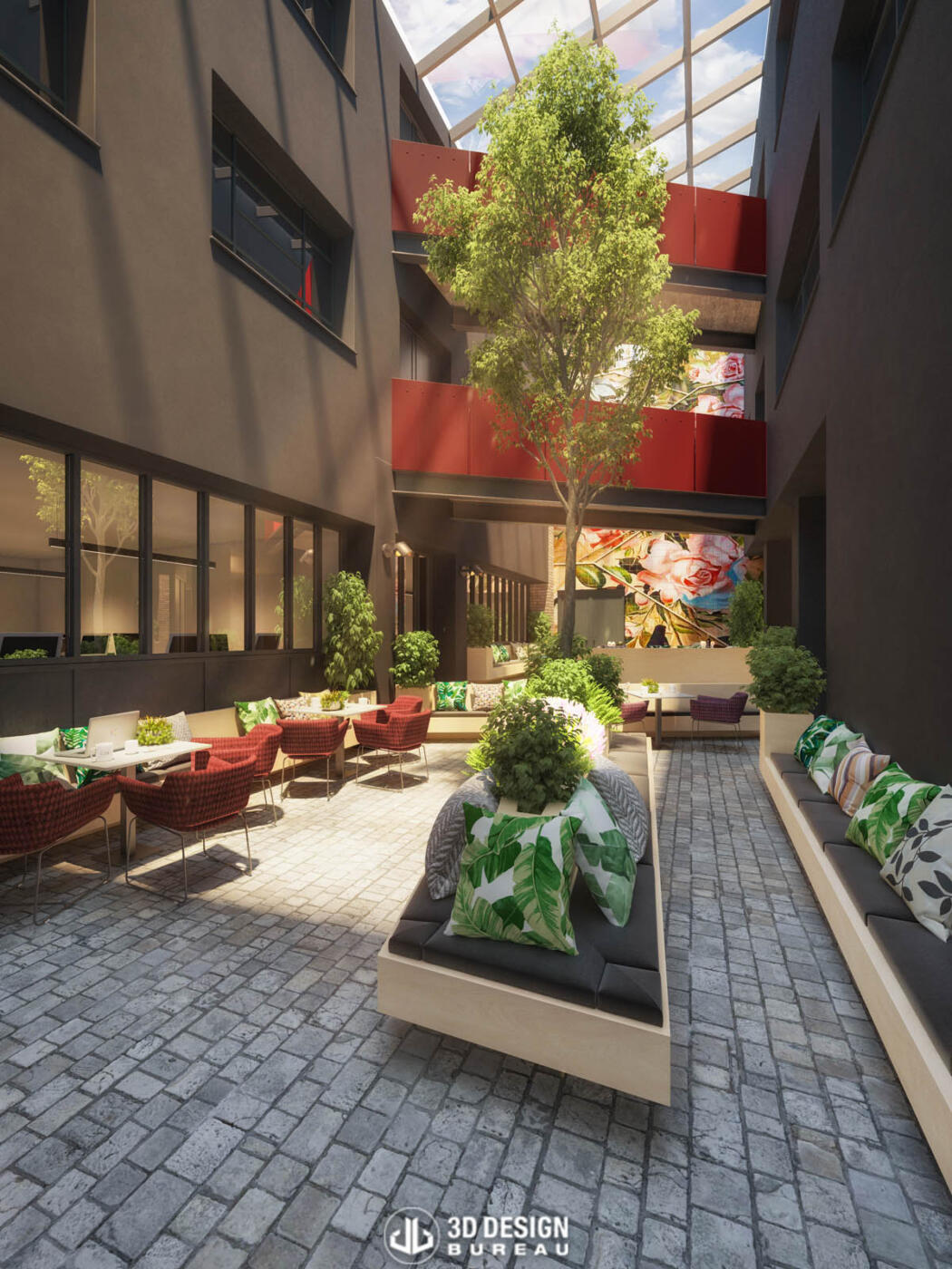 The Masonry, by Iconic Offices: Animation and Virtual Tour