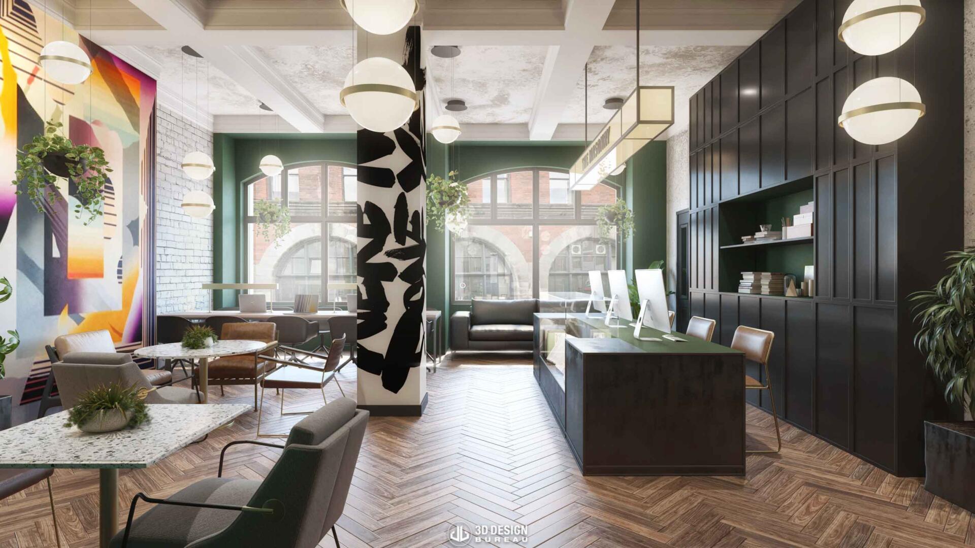 The Masonry, by Iconic Offices: Animation and Virtual Tour