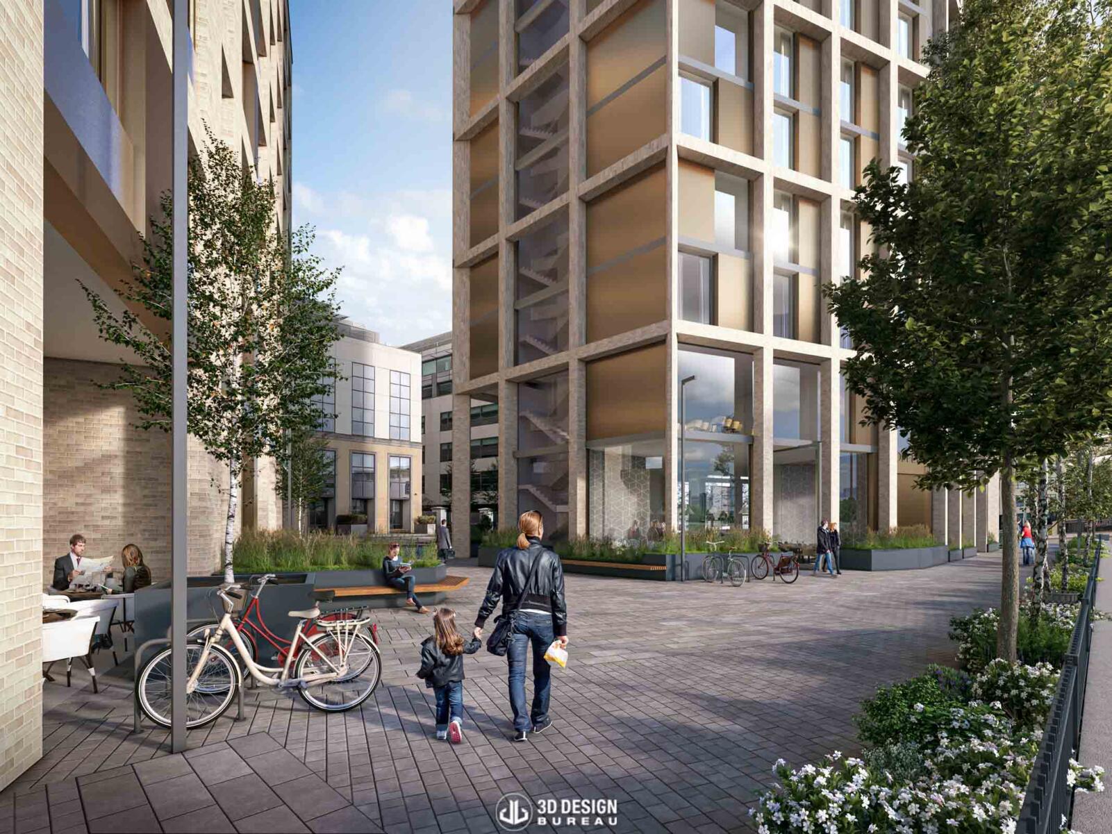 East Wharf: Architectural CGIs and Verified View Montages