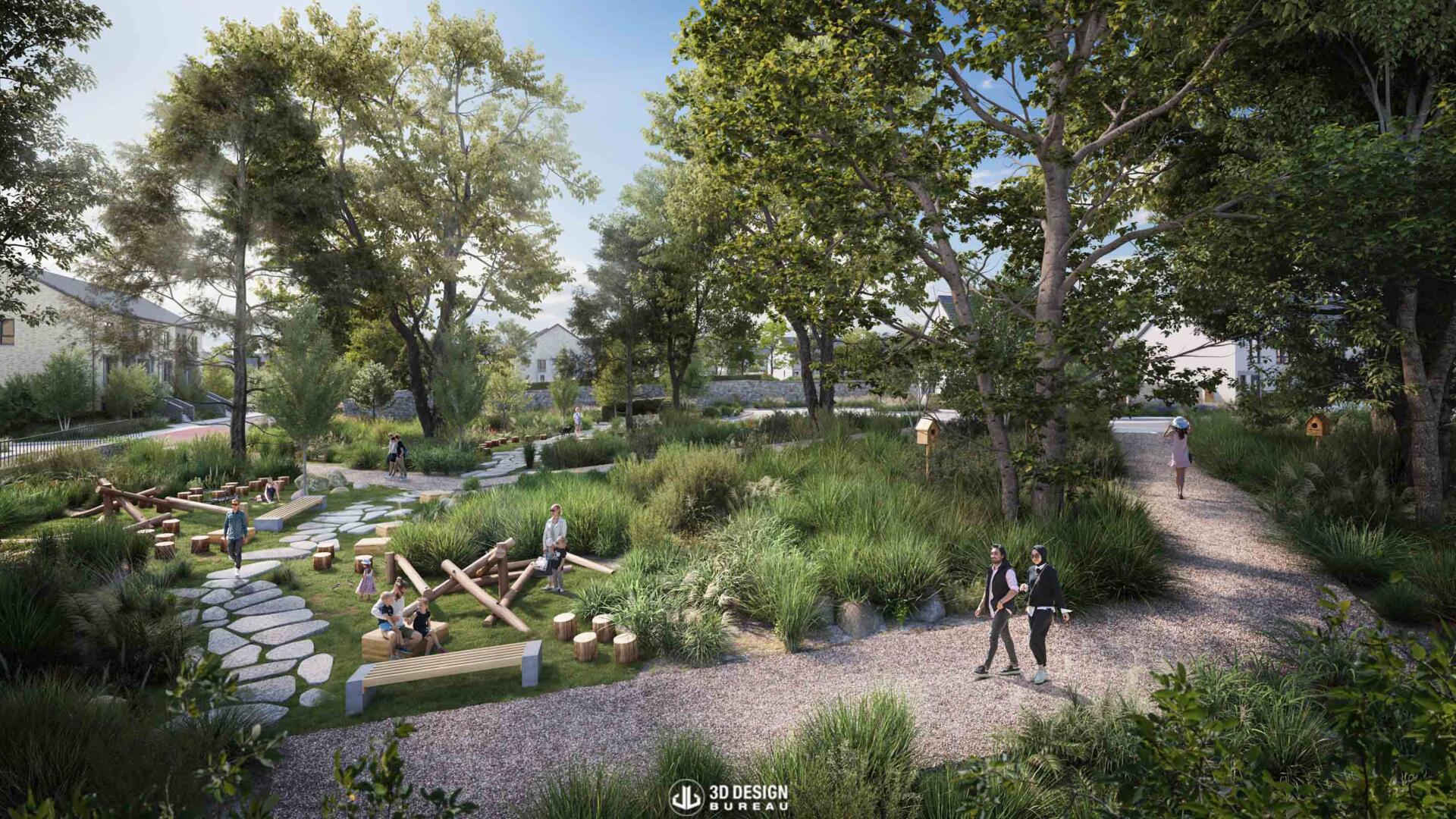 Kilternan Village: CGIs, Photomontages & Planning Solutions