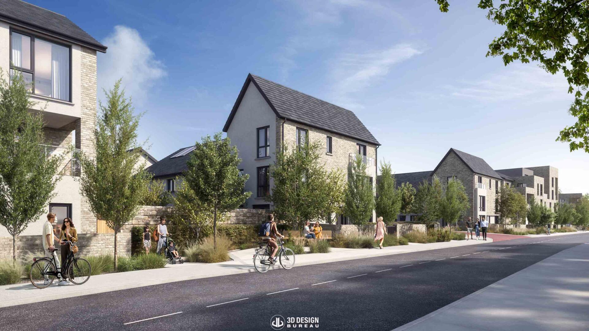 Kilternan Village: CGIs, Photomontages & Planning Solutions