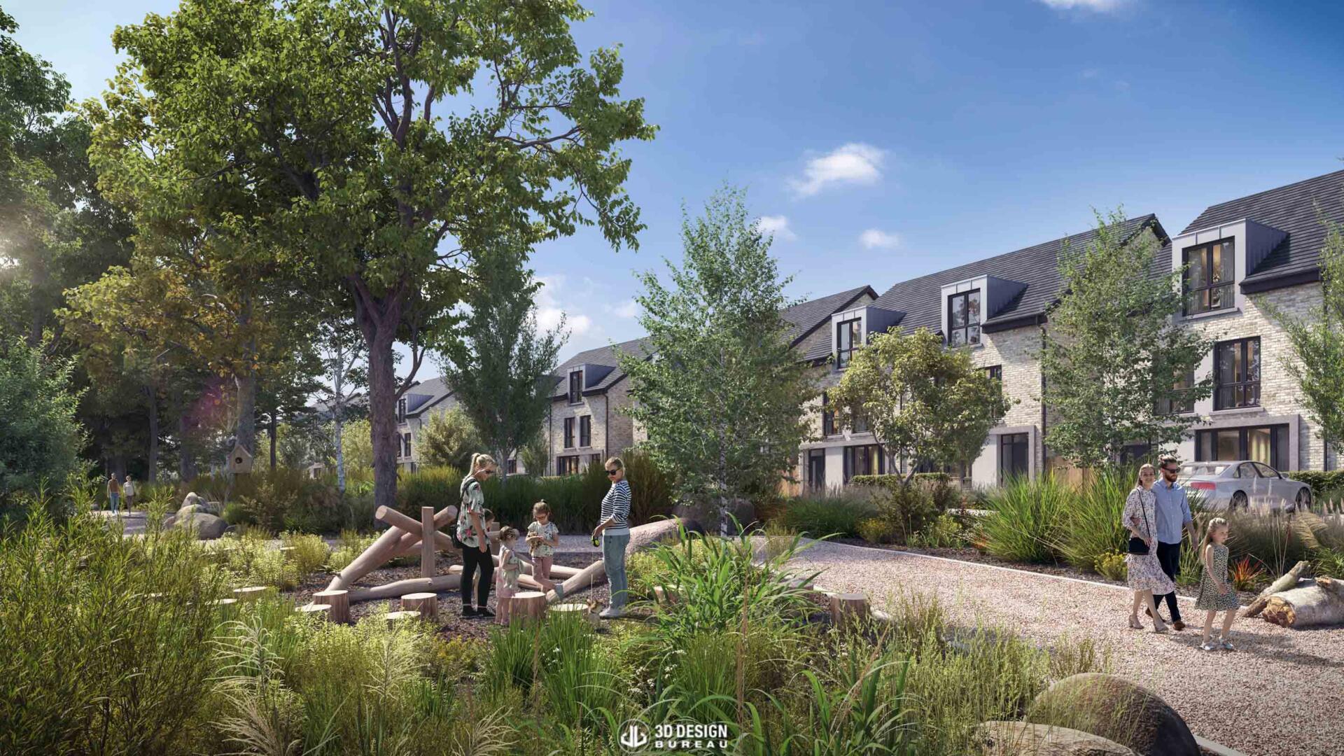 Kilternan Village: CGIs, Photomontages & Planning Solutions