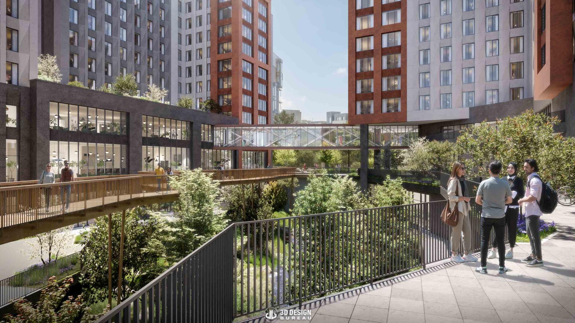 Gowan House: CGIs, Aerial & Eye Level CGIs and Photomontages