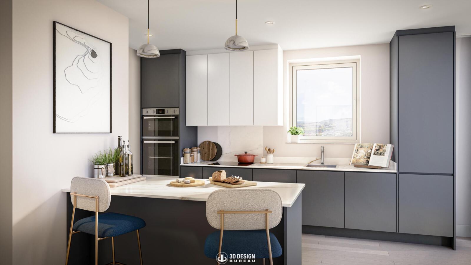 Beckett Woods: Interior CGIs & Off-Plan Virtual Tours