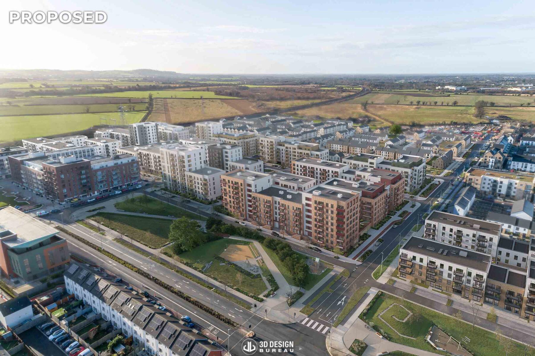 Projects News! Plans Granted for 877-unit Res. Dev in Dublin