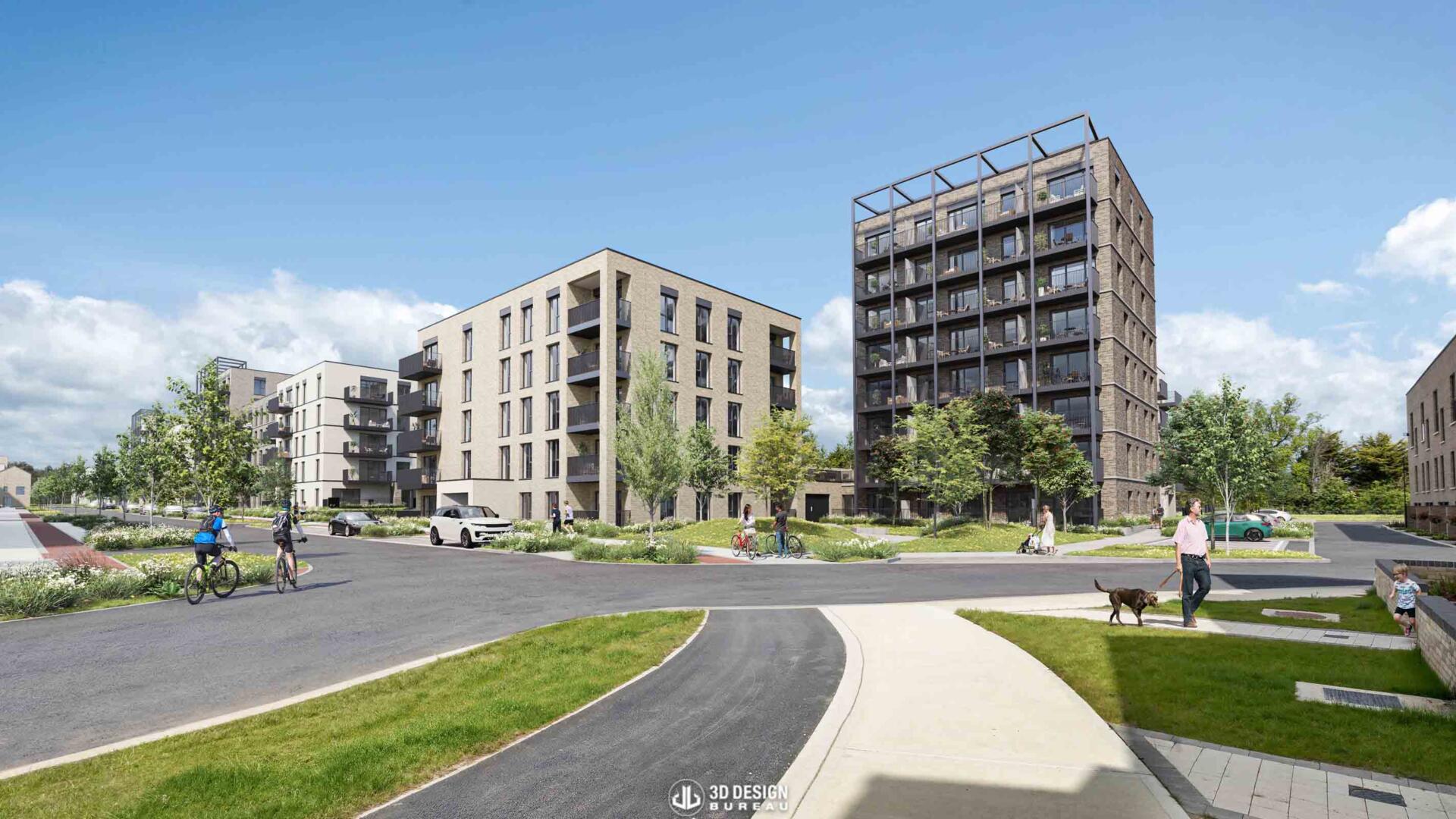 Woodbrook: Animations, Eye-Level & Aerial CGIs, Virtual Tour