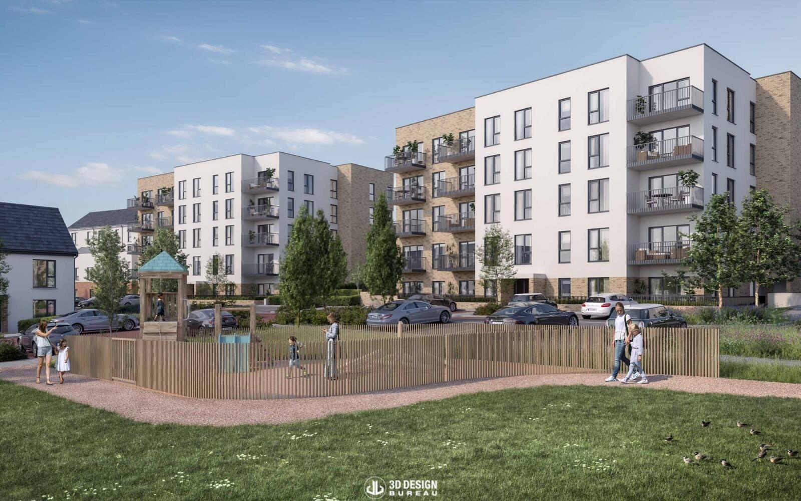 Project news! Res. Dev. construction continues in Ashbourne